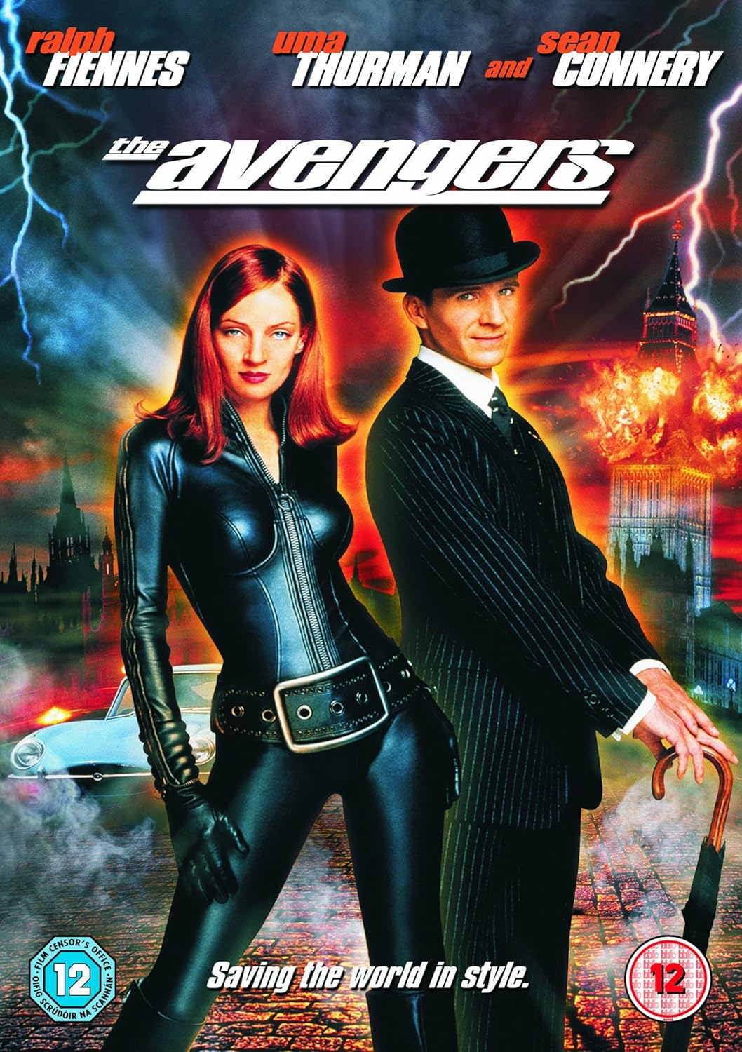 Amazon.com: The Avengers: Ralph Fiennes, Uma Thurman, Sean Connery ...