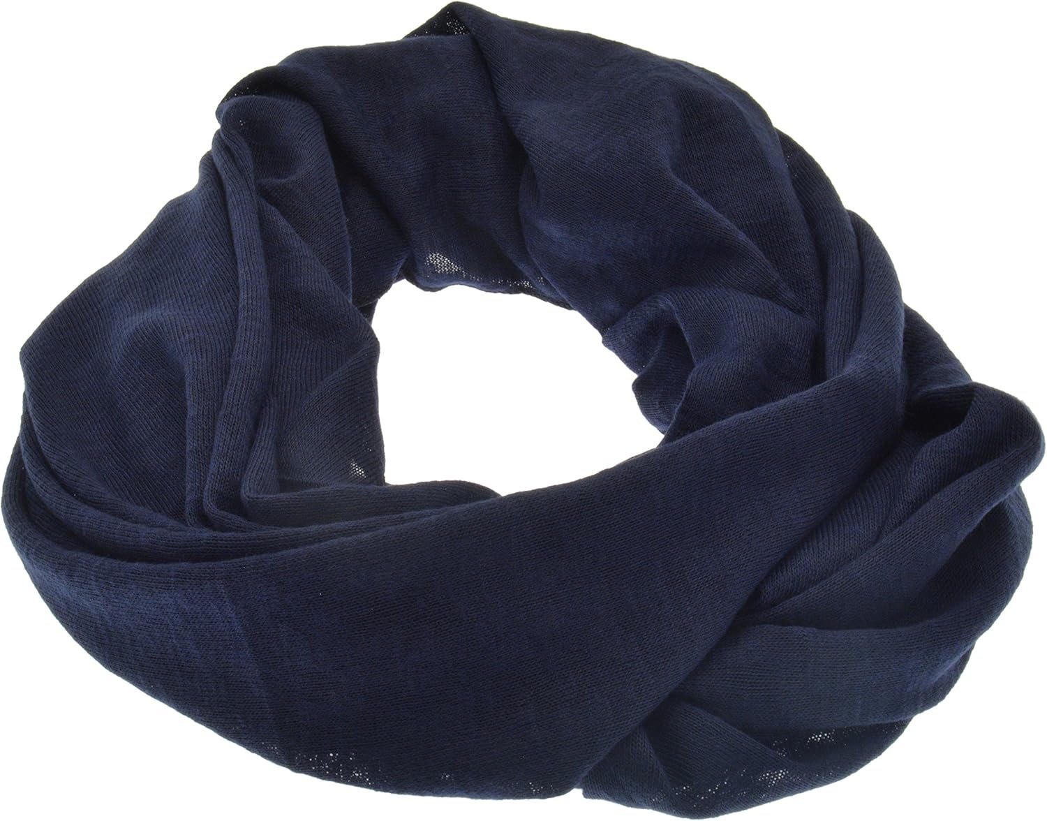 SC141 Navy Blue Snood Scarf: Amazon.co.uk: Clothing