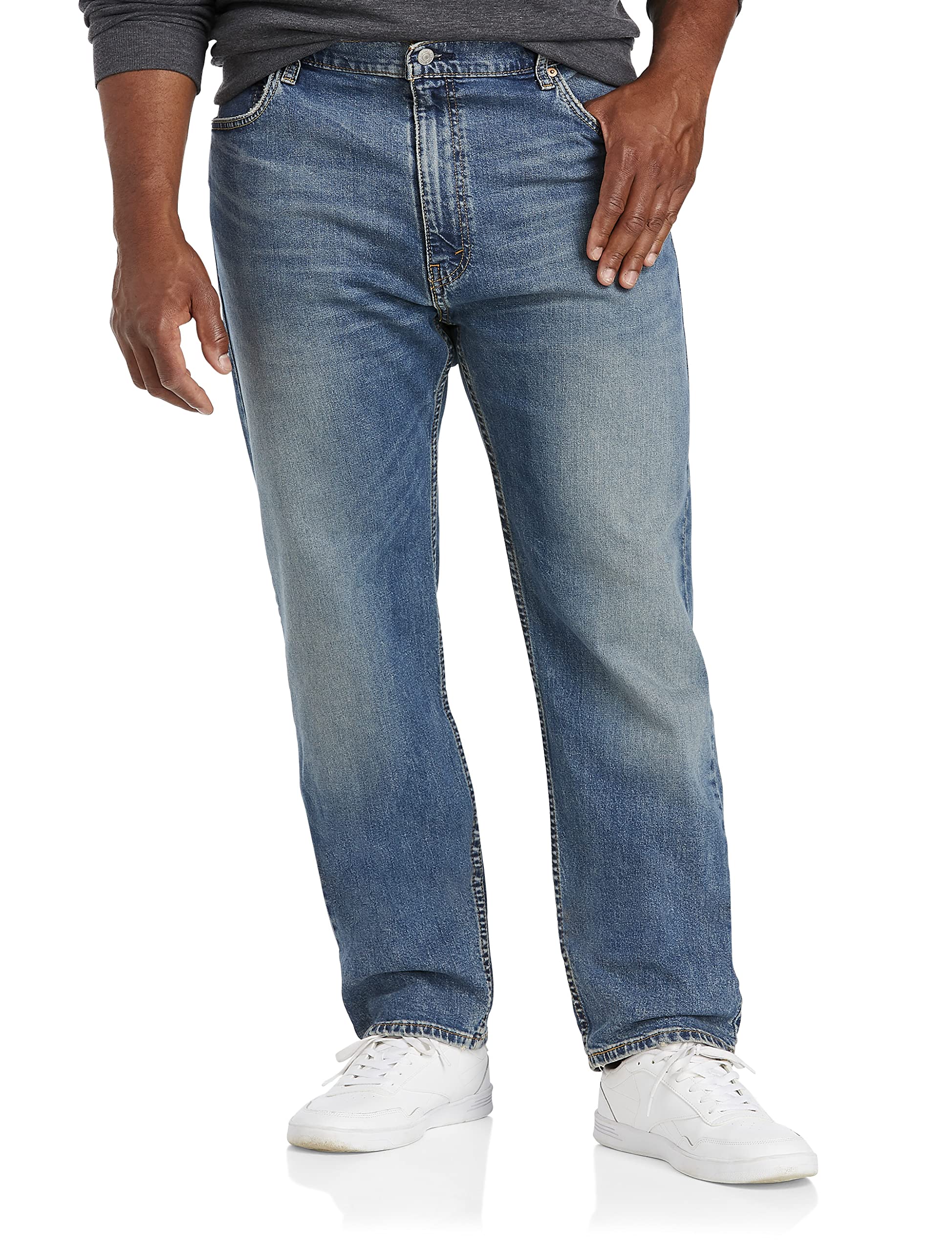 Levi%27s+Men%27s+502+Regular+Taper+Jean+Rosefinch+42Wx32L for sale ...