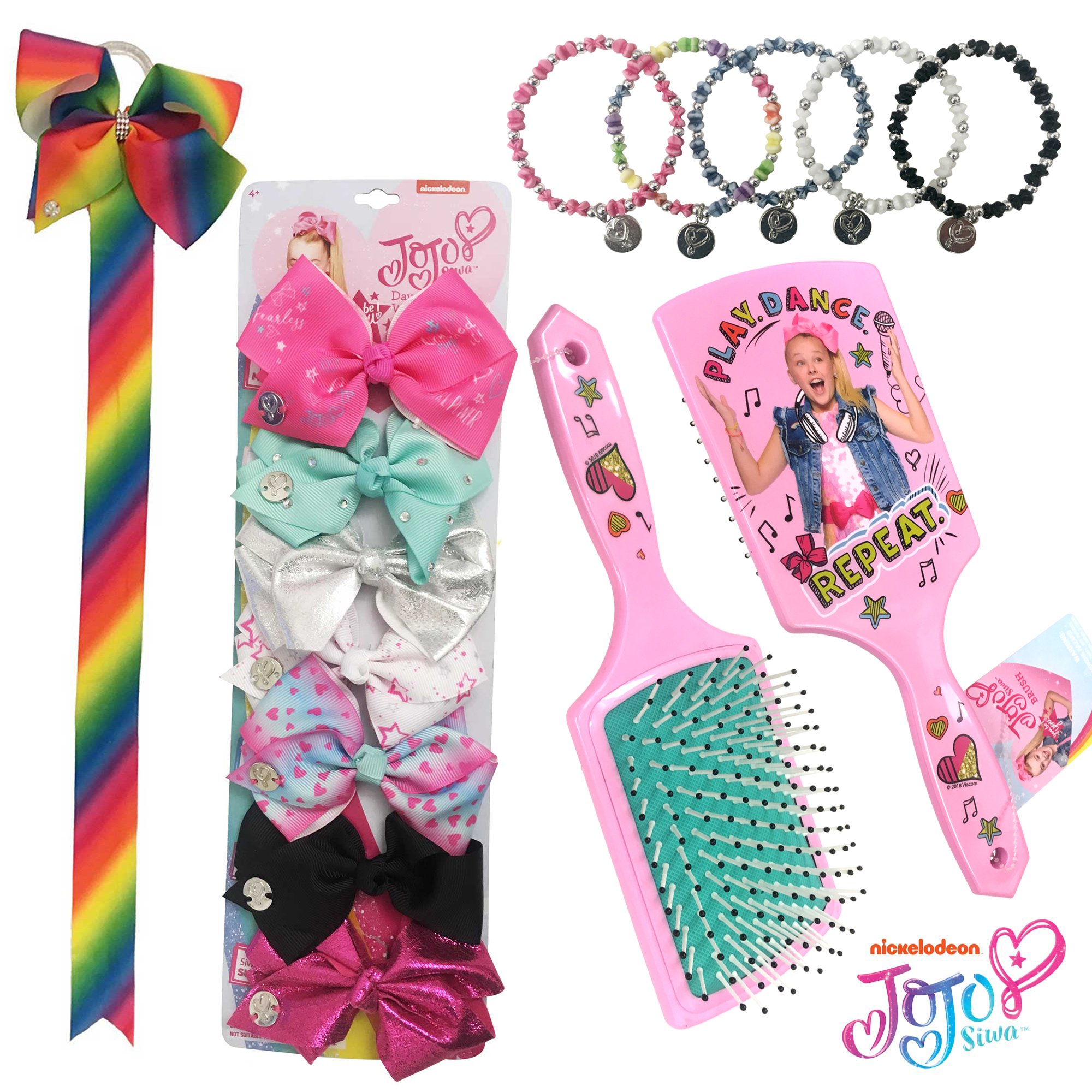 Amazon.com : JoJo Siwa Kids Girls Hair Accessories Bundle (7 Days of ...