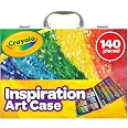 Amazon.com: Crayola Inspiration Art Case Coloring Set, Gift for Kids ...