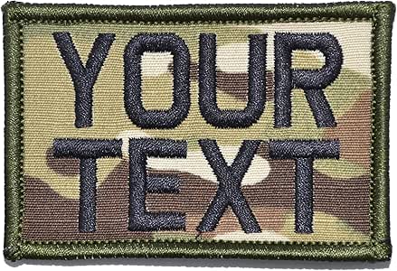 Amazon.com: Customizable Text Patch - 2x3 Morale Patch - Multicam: Arts ...