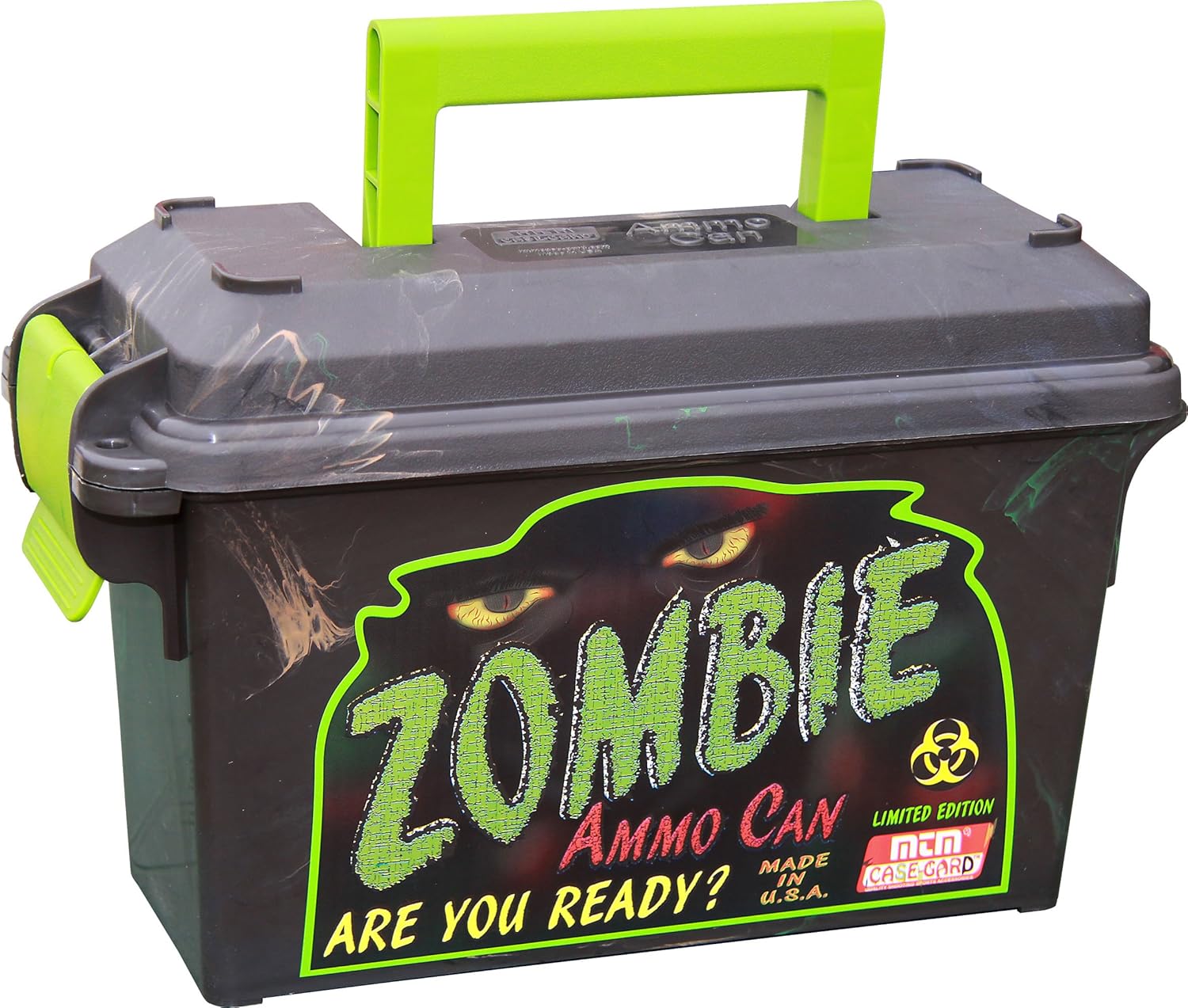 Amazon.com: MTM Zombie Ammo Can 30 Caliber AC30TZ: Sports & Outdoors
