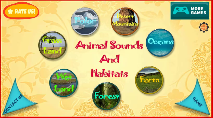 Learning Animal Sounds And Habitats - App on Amazon Appstore