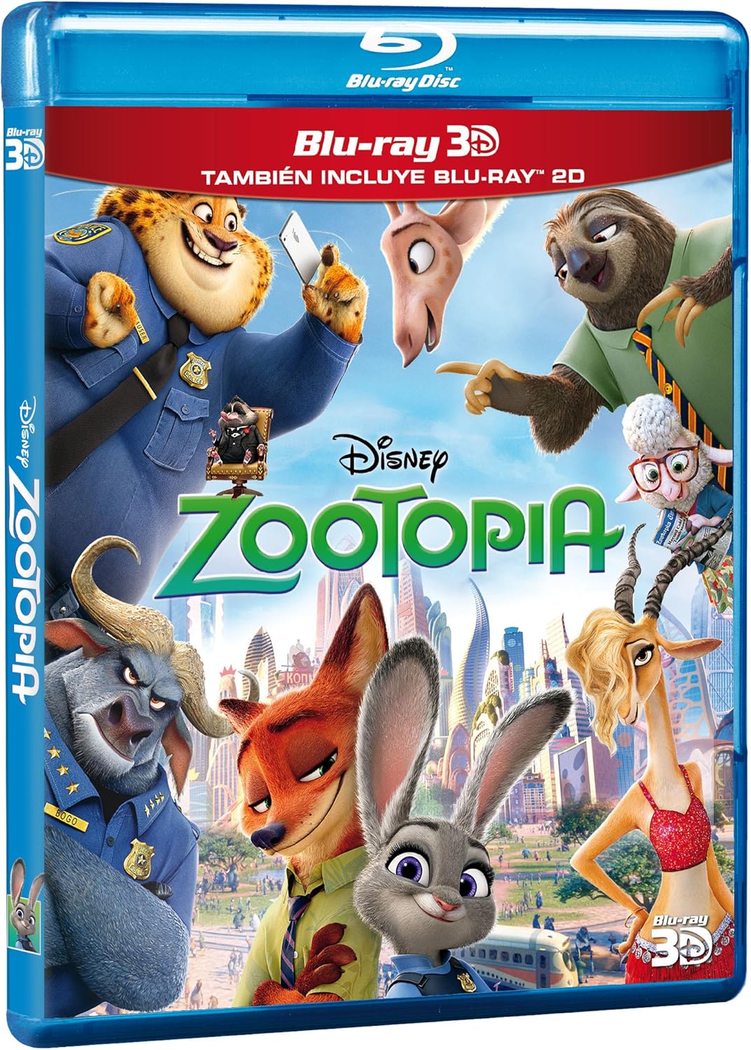 Zootopia [Blu-ray]: animada, Byron Howar: Amazon.com.mx: Películas y ...