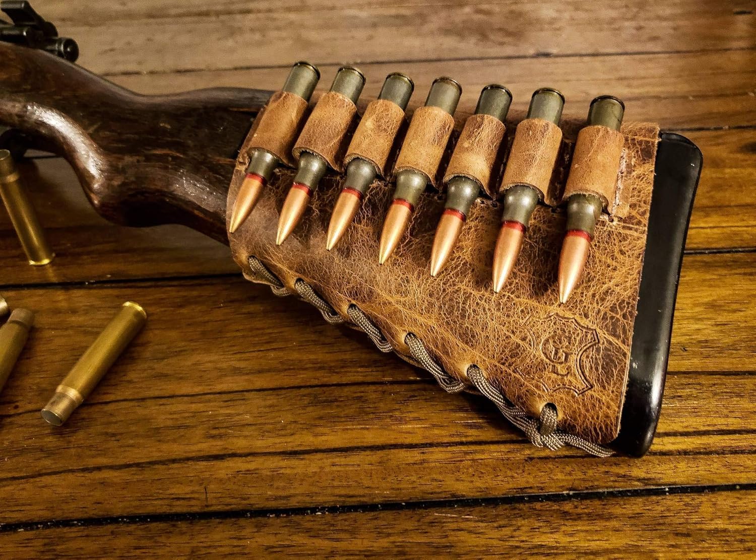 Amazon.com: Handmade Leather Rifle Buttstock Cover: Handmade