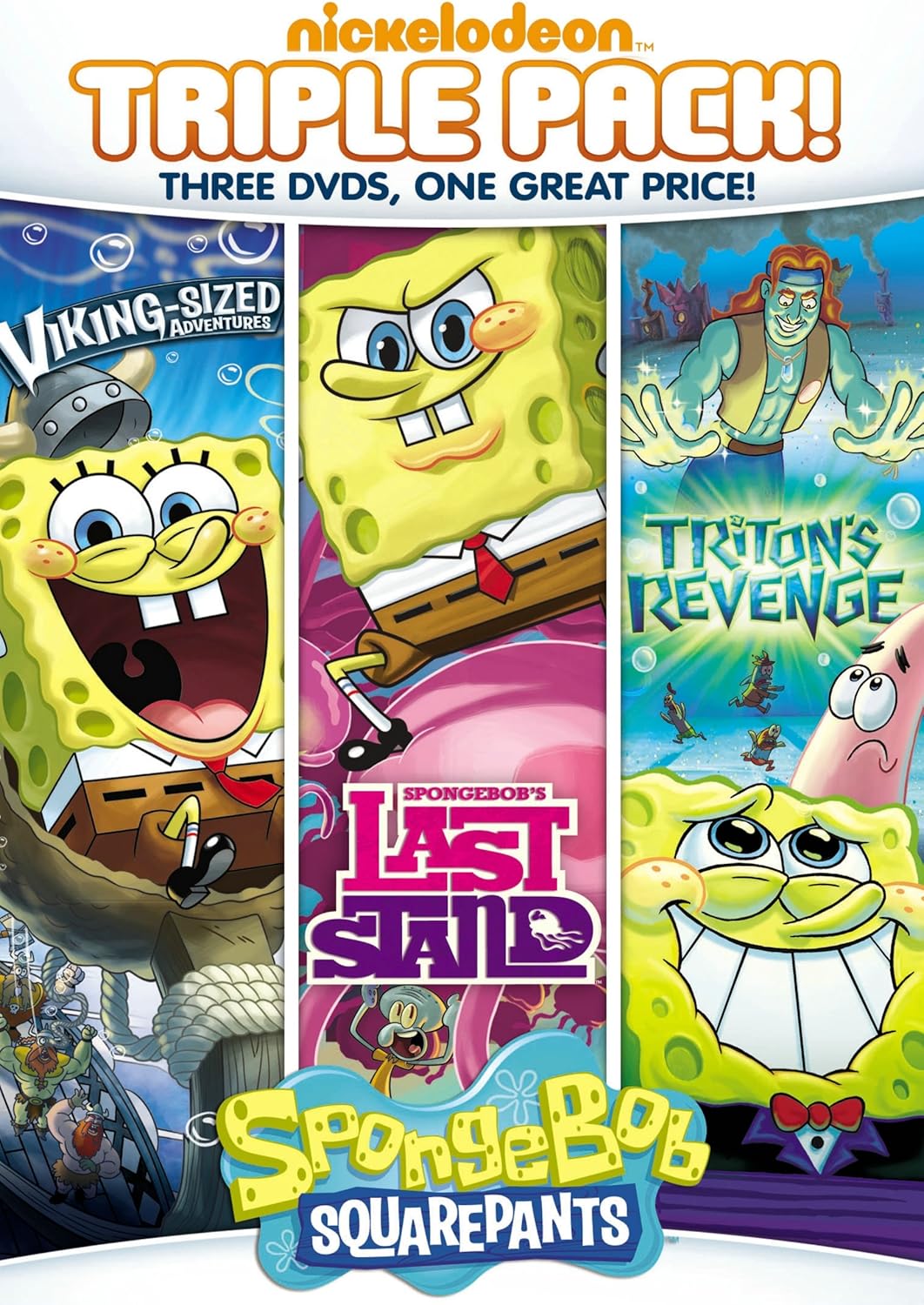 SpongeBob SquarePants Triple Feature: Last Stand / Triton's Revenge ...