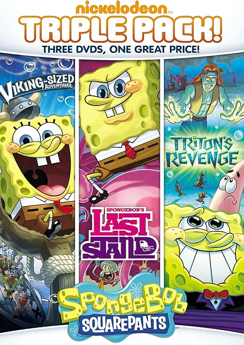 SpongeBob SquarePants Triple Feature: Last Stand / Triton's Revenge ...