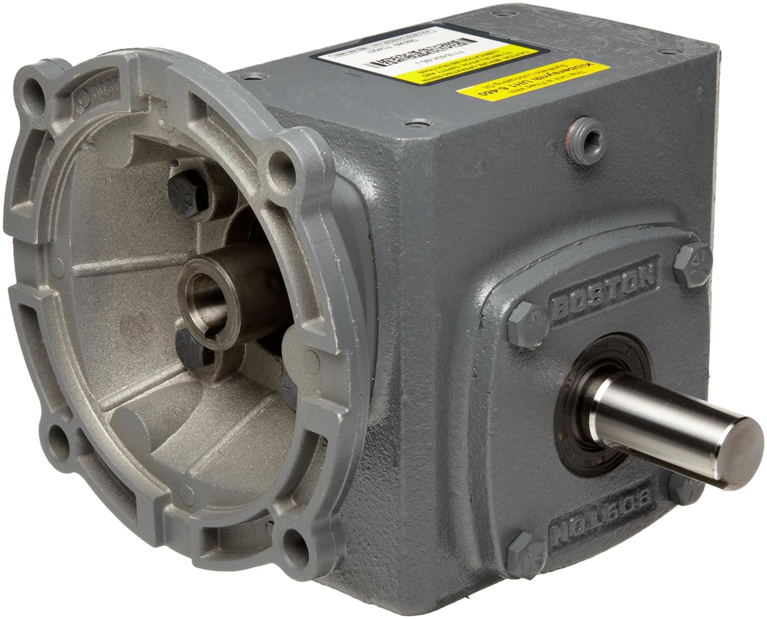 Boston Gear F71820KB5H Right Angle Gearbox, NEMA 56C Flange Input, Left ...