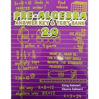 Teaching Text Books PRE Algebra 2.0 Answer Key and Test Bank: Greg ...