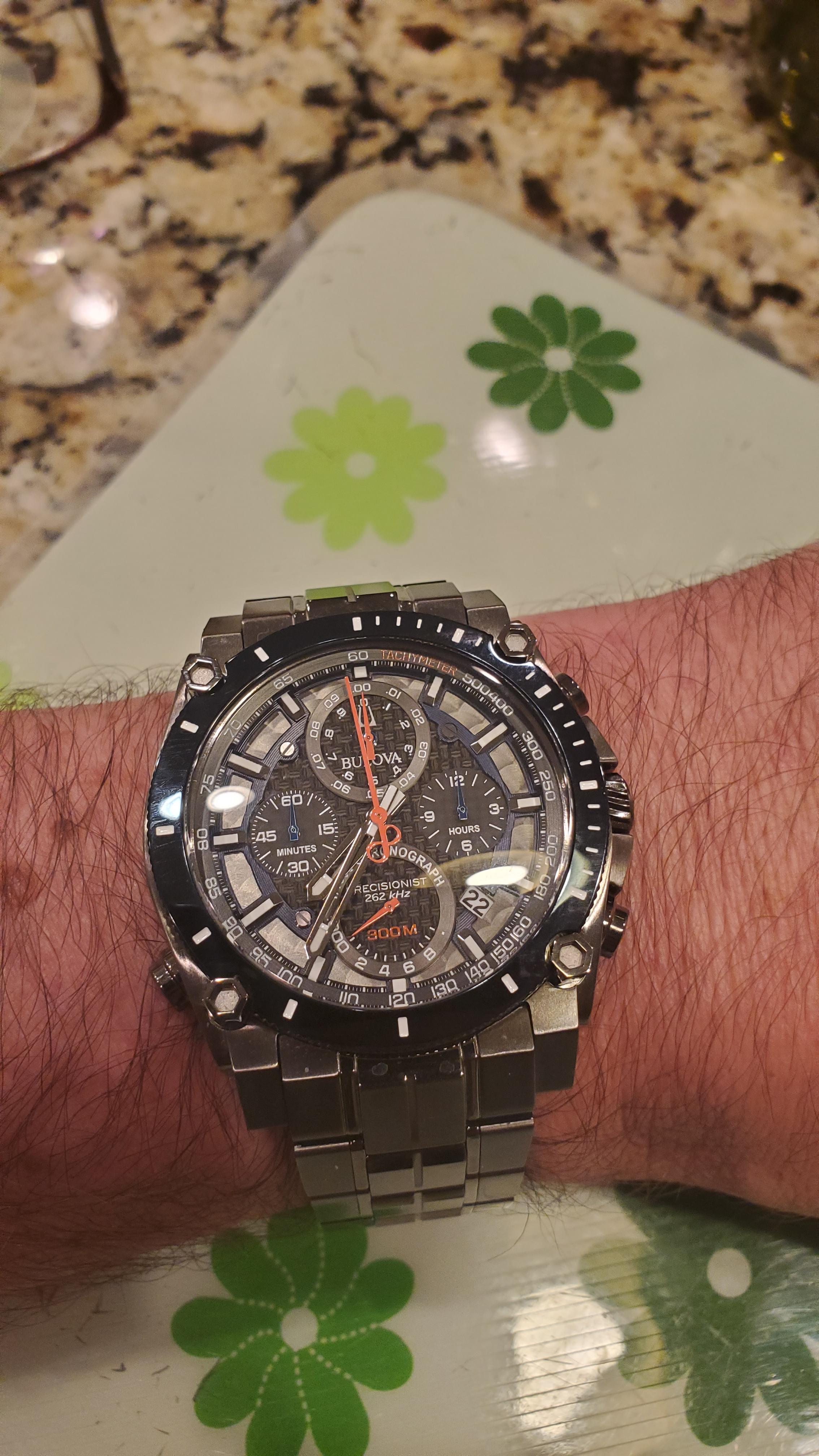 $45/mo - Finance Bulova Precisionist Chronograph Mens Watch, Stainless ...