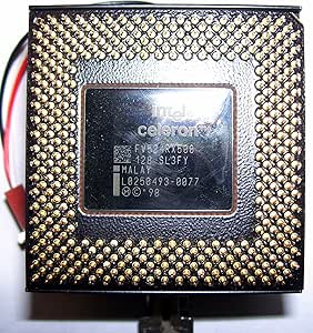 Amazon.com: SL3FY:Intel Celeron 500 MHz Socket 370 CPU / ProcessoR: Computers & Accessories
