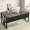 Amazon.com: Tribesigns 55 inches Computer Desk with Bottom Storage ...
