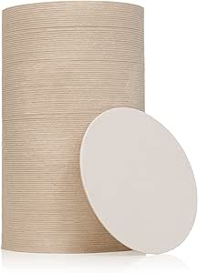 Amazon.com | Plain White Coasters (125, Round): Coasters