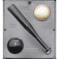 Amazon.com: CK Products Baseball Bat Pretzel Chocolate Mold : Home ...
