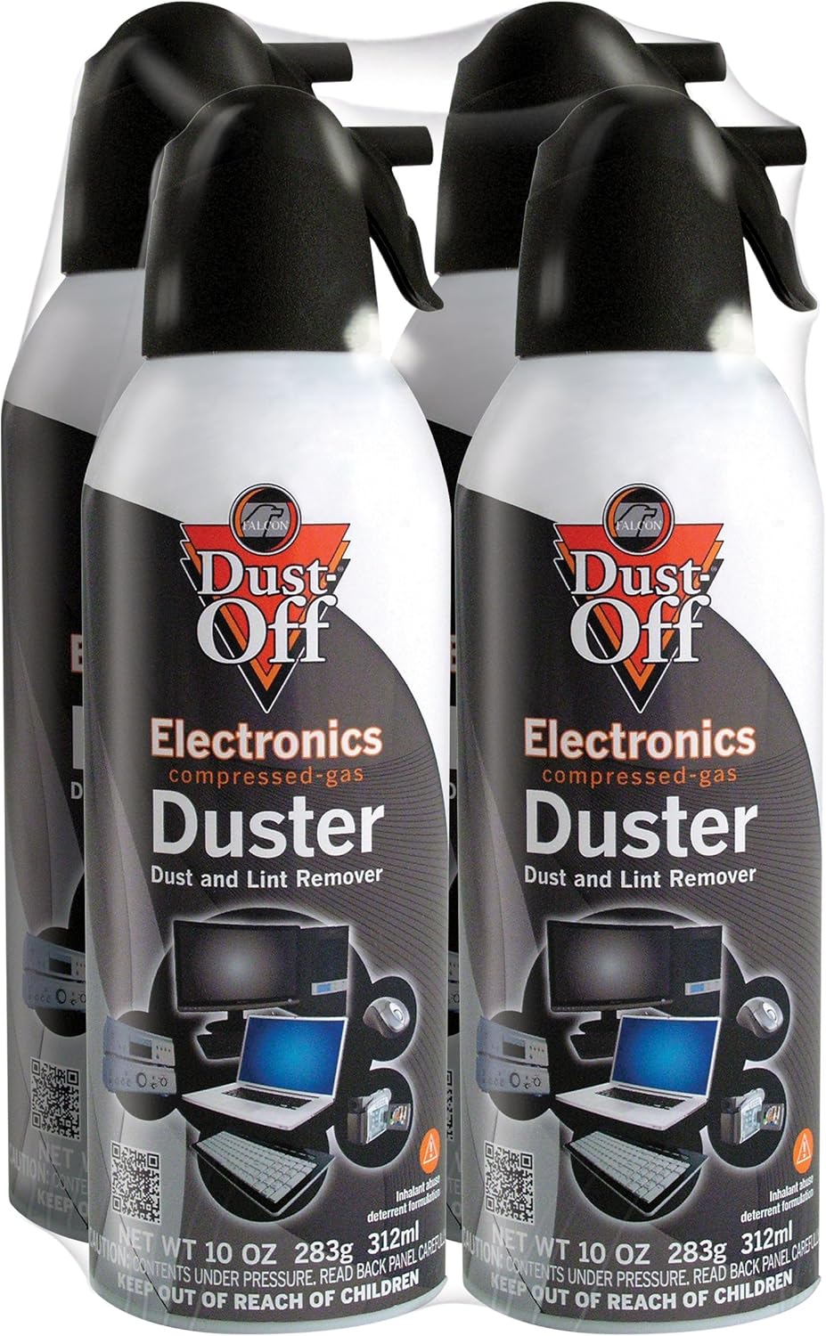 Dust-Off 10 oz Compressed Gas Duster, 4 Pack (DPSXL4): Amazon.ca ...