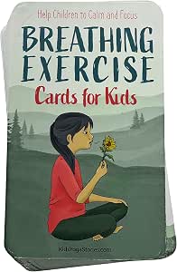 Amazon.com: Breathing Exercise Cards for Kids: Help Children to Calm ...