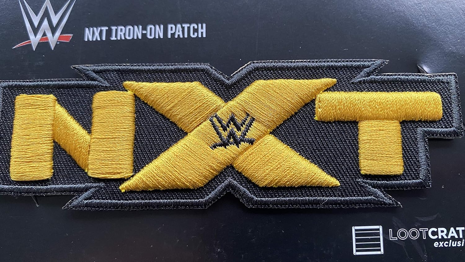 Amazon.com: Wrestling NXT iron on patch, Loot Crate, Exclusive patch ...