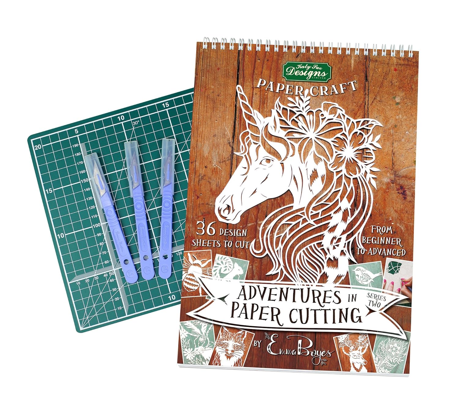 Paper Cutting Kit Series Two - Papercut Templates, Designs and Patterns ...