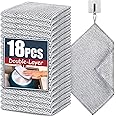 Amazon.com: Navona 18 Pcs New Upgrade Steel Wire Dishcloth,Double-Layer ...