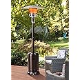 Amazon.com : Sunjoy Lawrence Floor-Standing Patio Heater, 88", Bronze ...