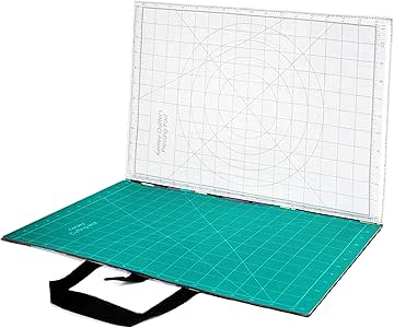 Amazon.com: Quilting Cutting and Pressing Mat - 18 x 12 Inches Portable ...