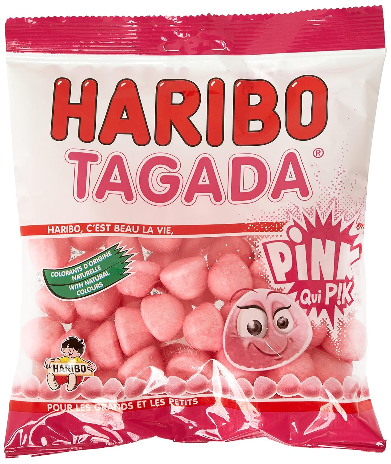 Haribo Fraise Tagada Pink 250g
