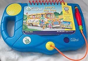 Amazon.com: My First Leap Pad Learning System, Blue, Leap's Big Day ...