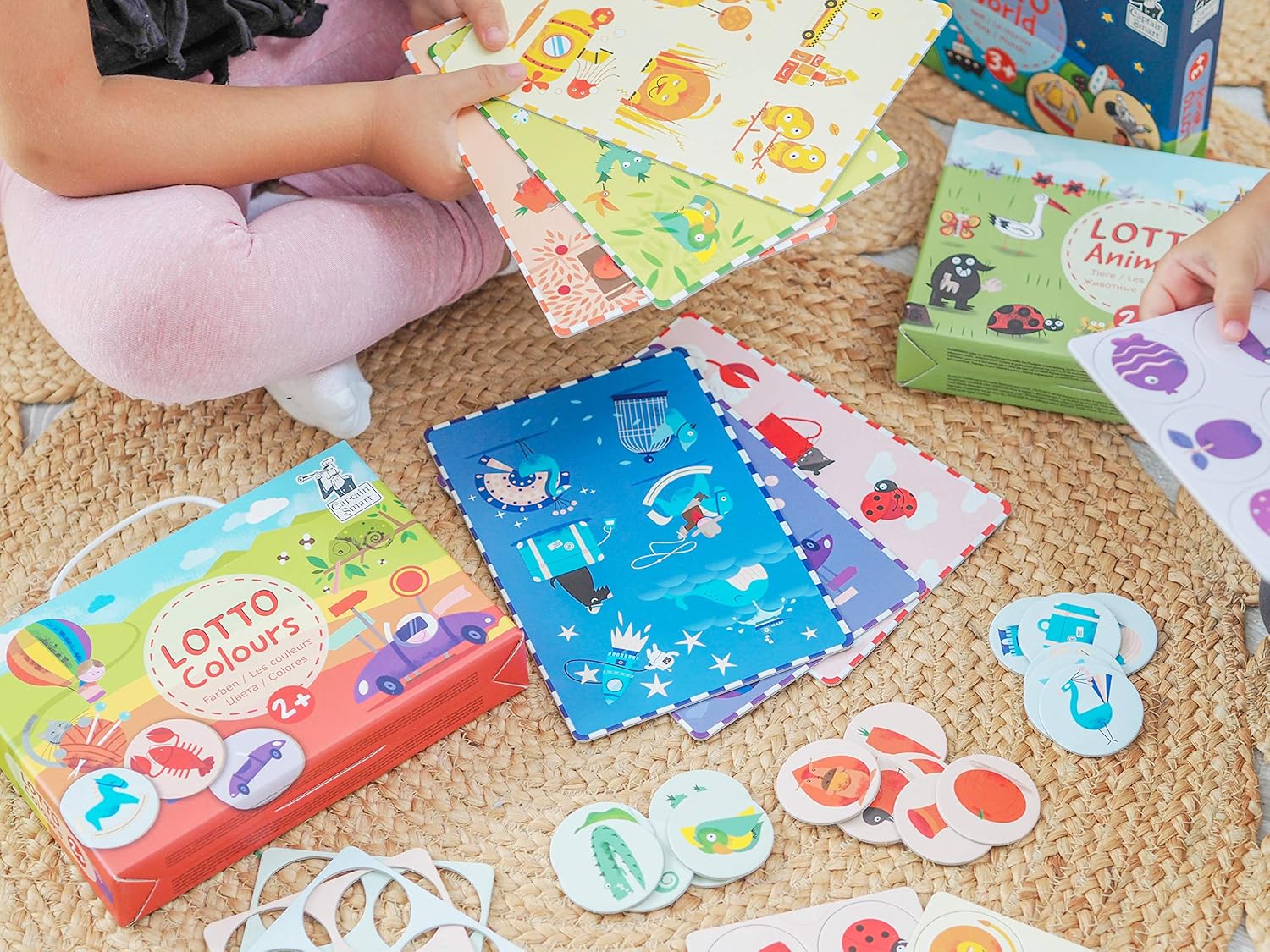 Captain Smart Memory Game, Lotto Colours | Educational Game for Kids ...