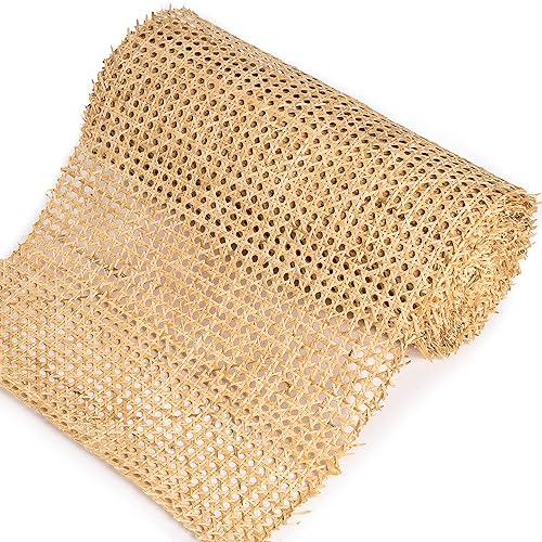 18" Width Rattan Cane Webbing Roll 15 Feet Hexagon Weave Rattan Fabric ...