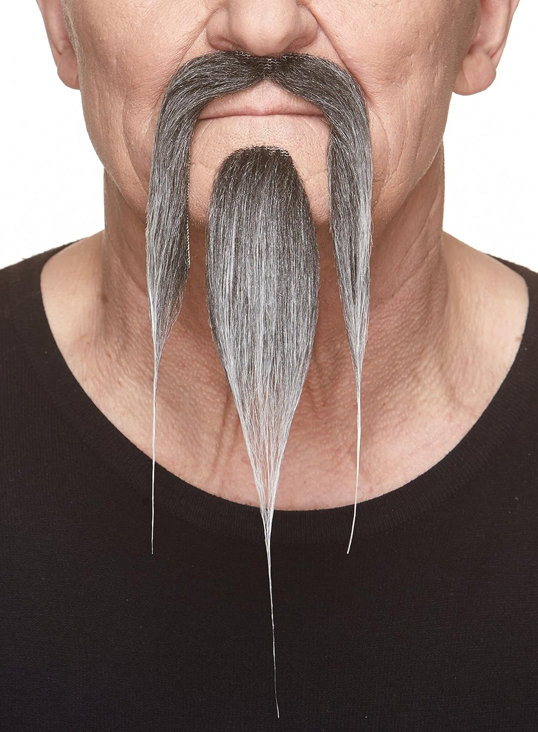 Amazon.com: Mustaches Self Adhesive, Novelty, Shaolin Fake Beard and ...