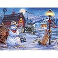 Buffalo Games - Darrell Bush - Woodland Christmas - 1000 Piece Jigsaw ...