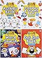abeec Activity Books for Children - 4 Books - Contains Word Search ...