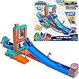 Amazon.com: PJ Masks Die Cast Playset for 1:43 Scale Vehicles, Includes ...