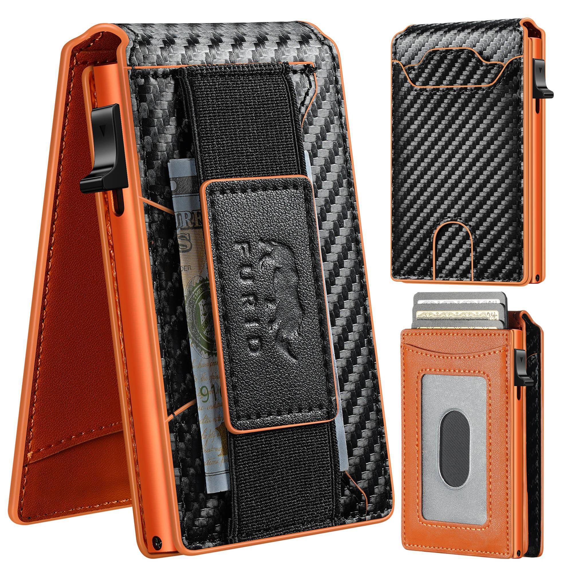 furid Card Wallet For Men Slim: Smart Wallet - Rfid Minimalist Front ...