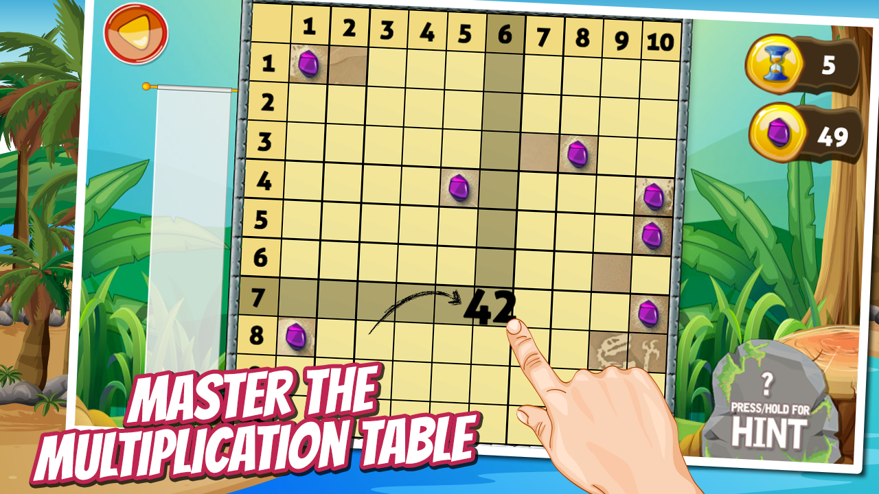 Amazon.com: Treasure Dash Math: Learn Multiplication and Times Table ...