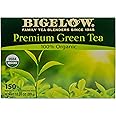 Amazon.com : Bigelow Premium 100-Percent Organic Green Tea 150-Count ...