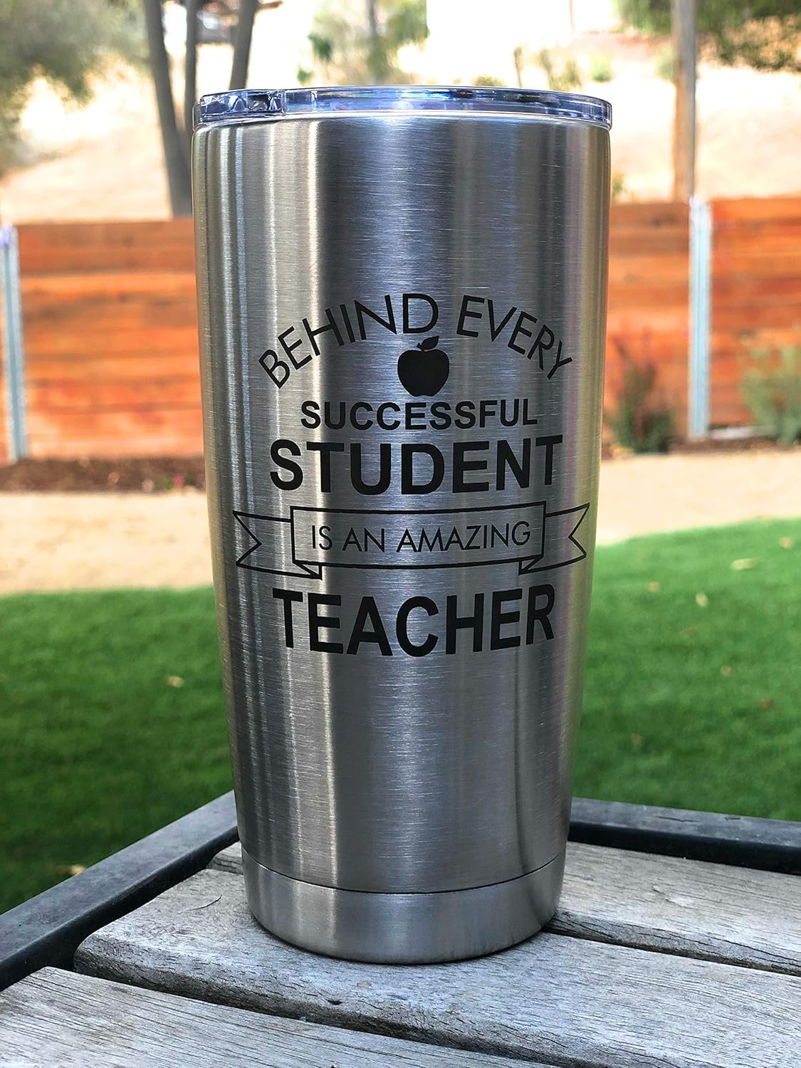 Amazon.com: Behind Every Successful Student tumbler, Teacher ...