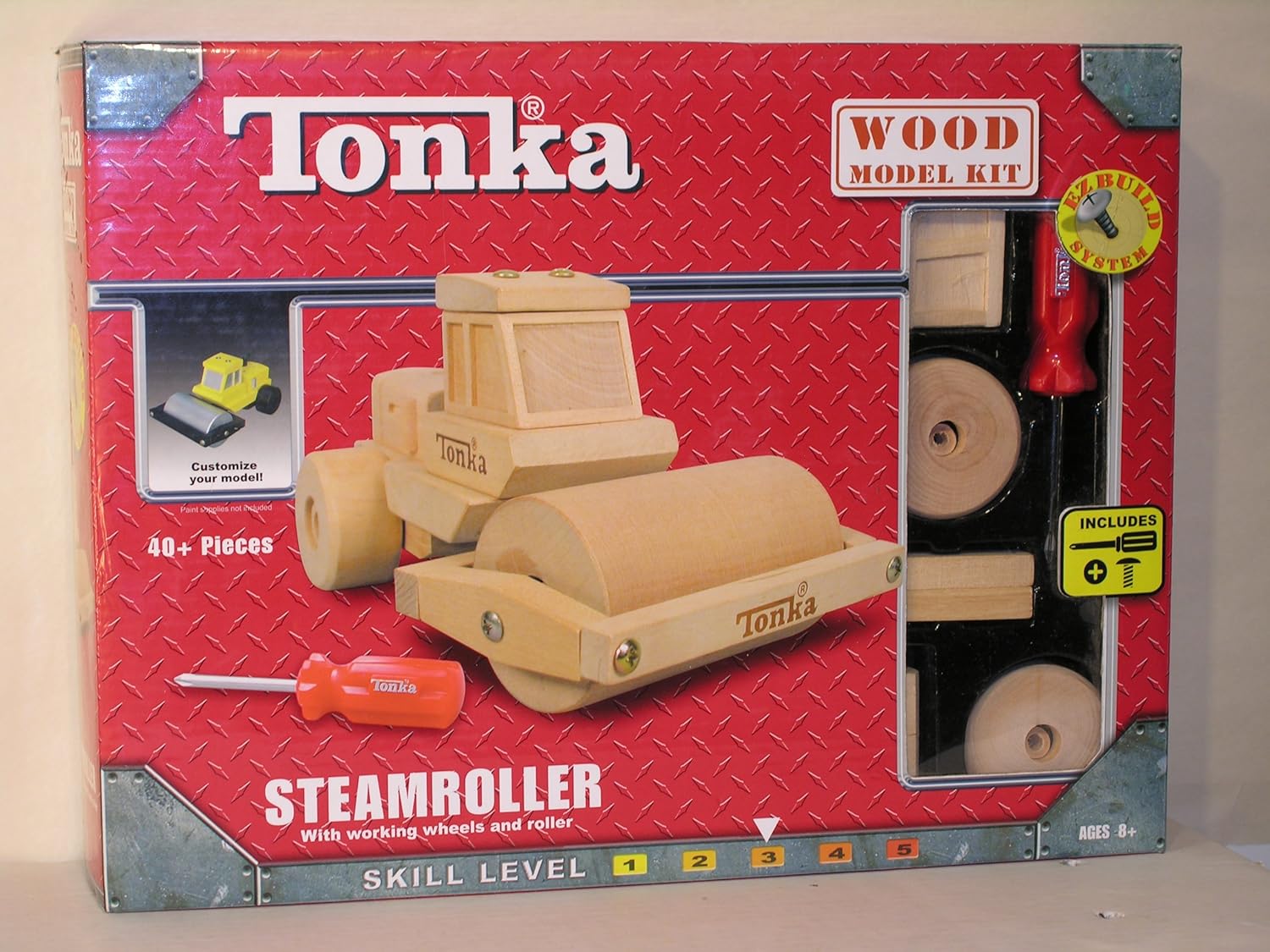 Amazon.com: Tonka Steamroller Wood Model Kit: Everything Else