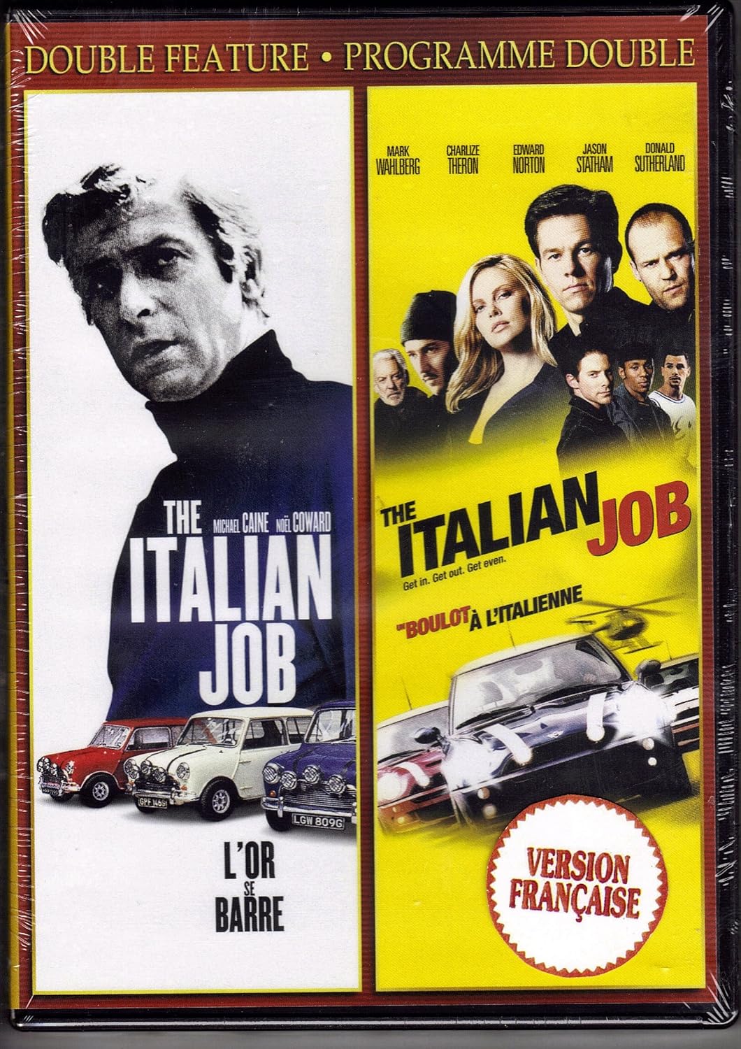 The Italian Job (1969/2003): Amazon.ca: DVD: DVD