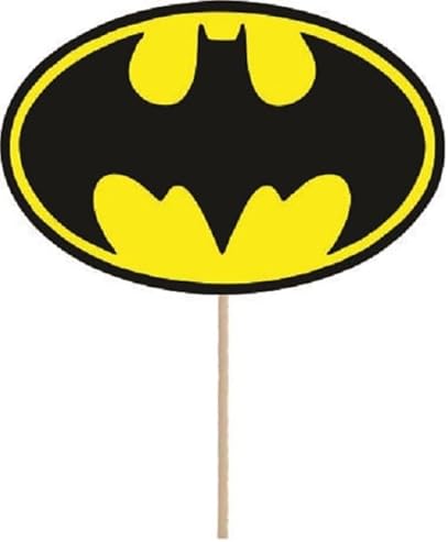 سعر Boys Birthday Party Cupcake Toppers Paper Flags set - 24 pcs Bat فى ...