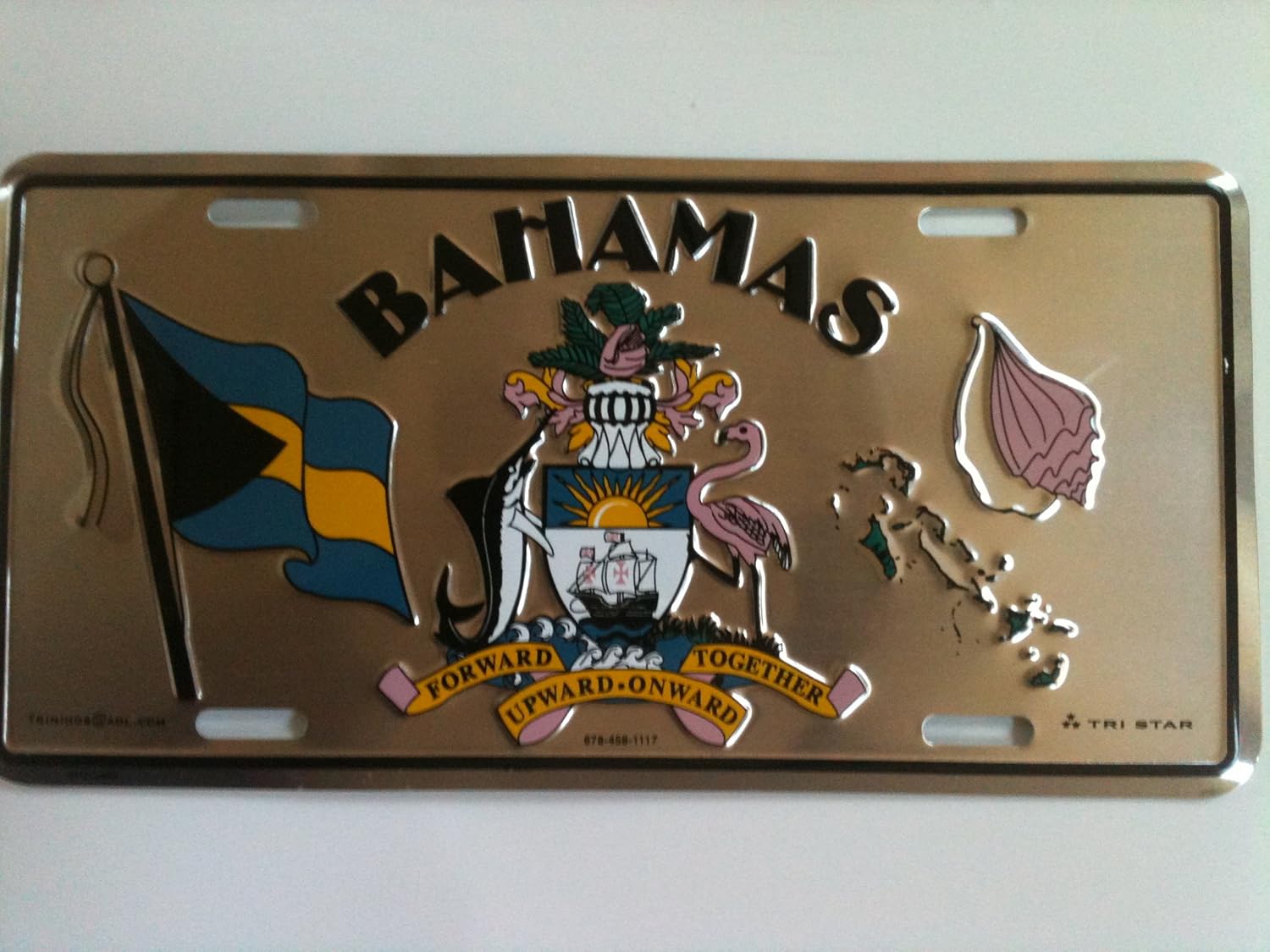 Amazon.com: Bahamas license plate: Automotive