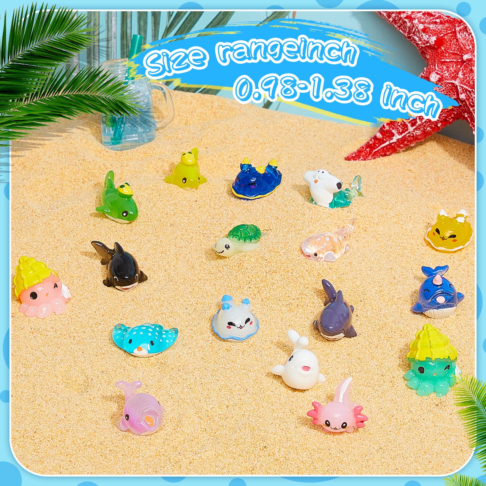 Mua Mini Ocean Resin Animals Tiny Resin Axolotl Animals Figurines ...