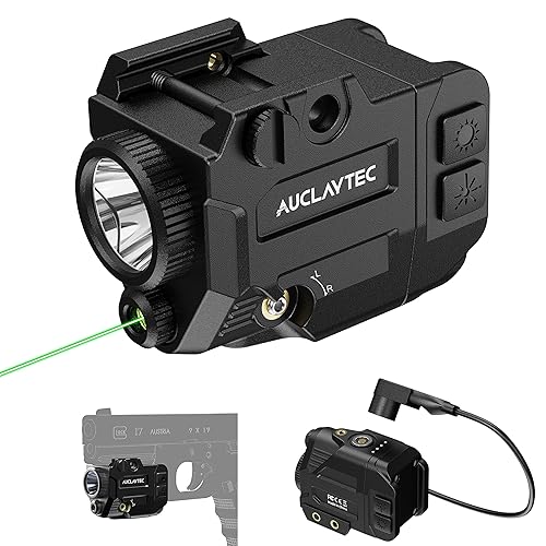 Tactical Flashlight with Laser Sight Combo with Magnetic Charging, 500 ...