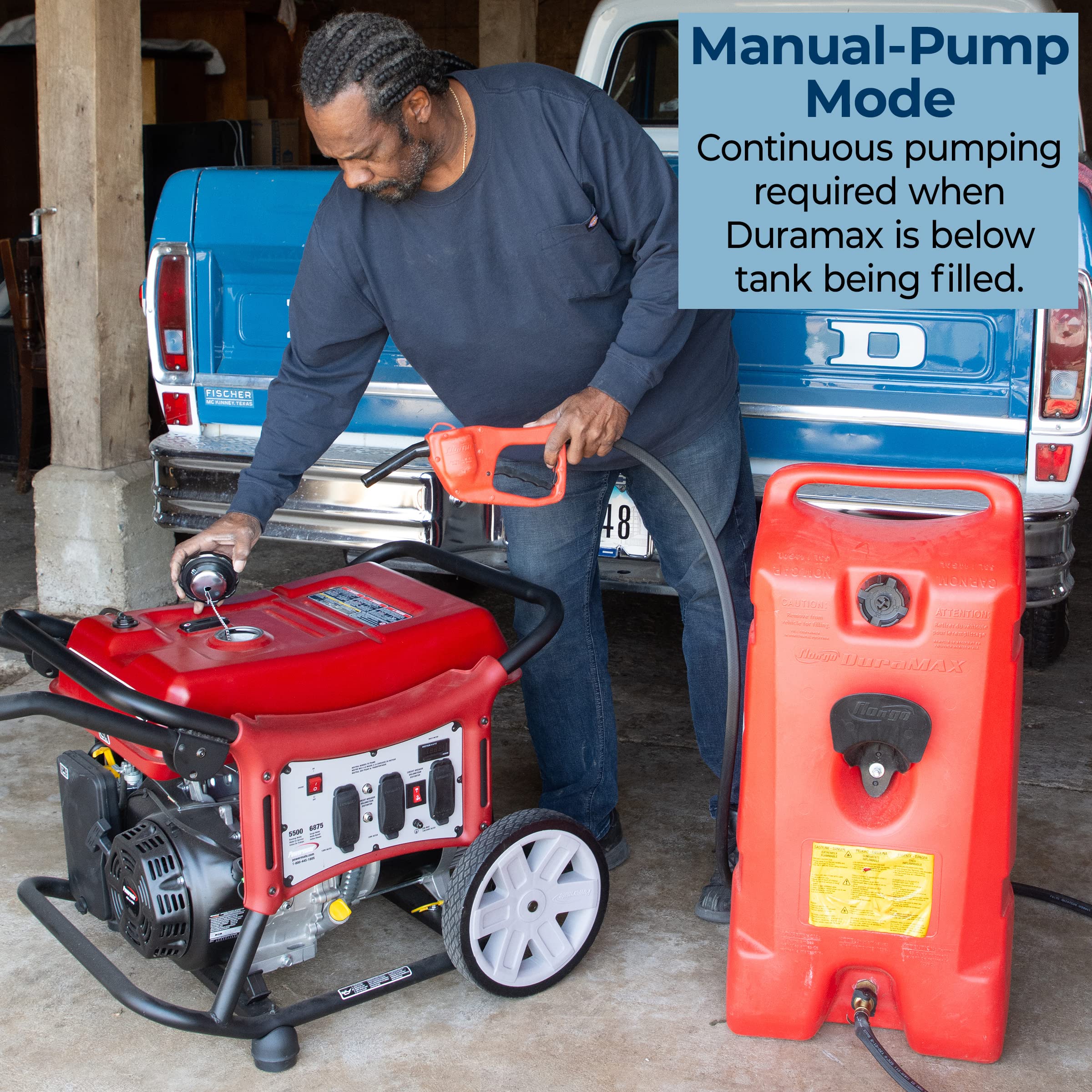 Mua Scepter Duramax Flo ’N Go 14 Gallon Gas Caddy, 53 Liter Portable ...