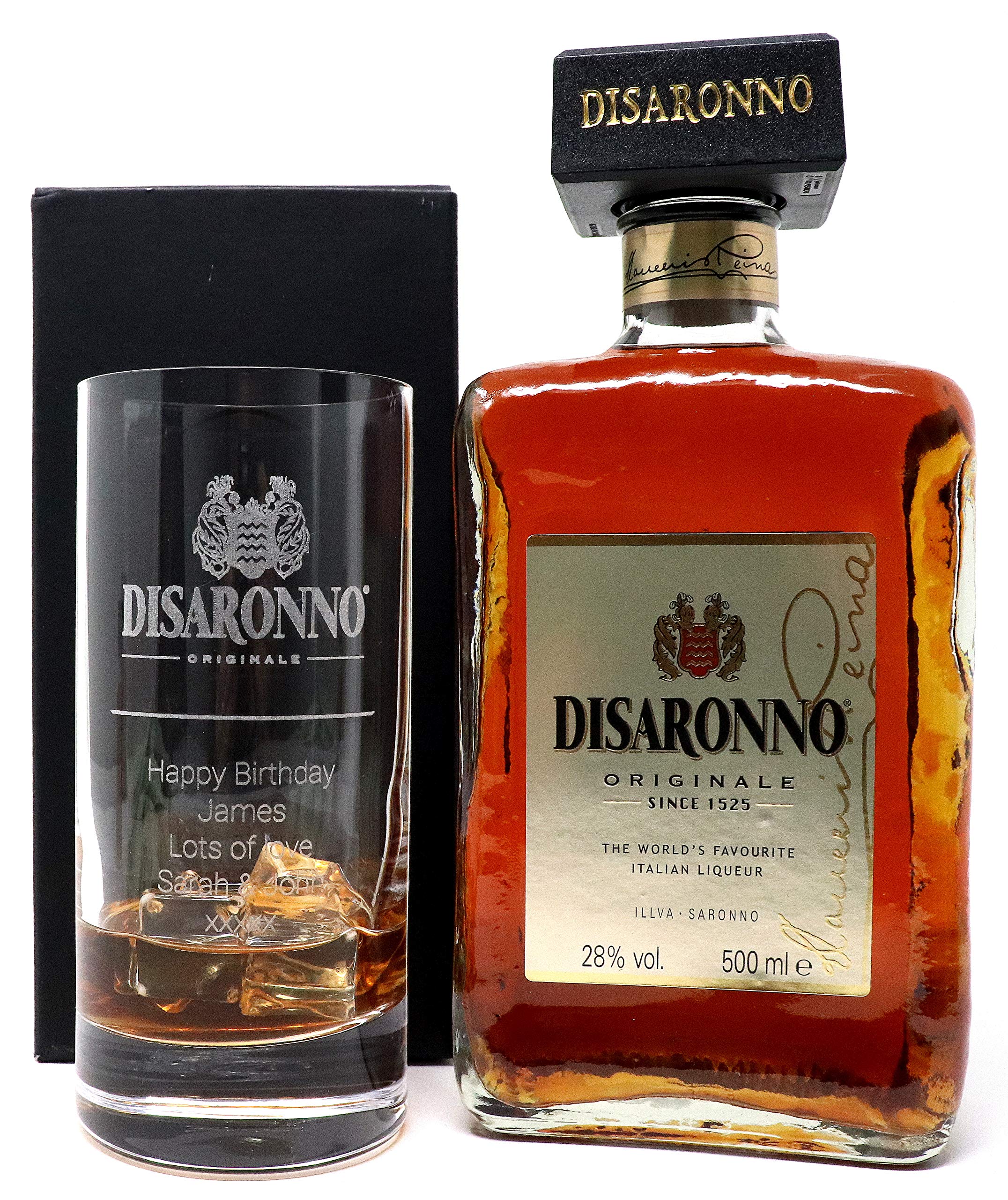 Buy Personalised Premium Highball & 50cl Disaronno - Disaronno Label ...