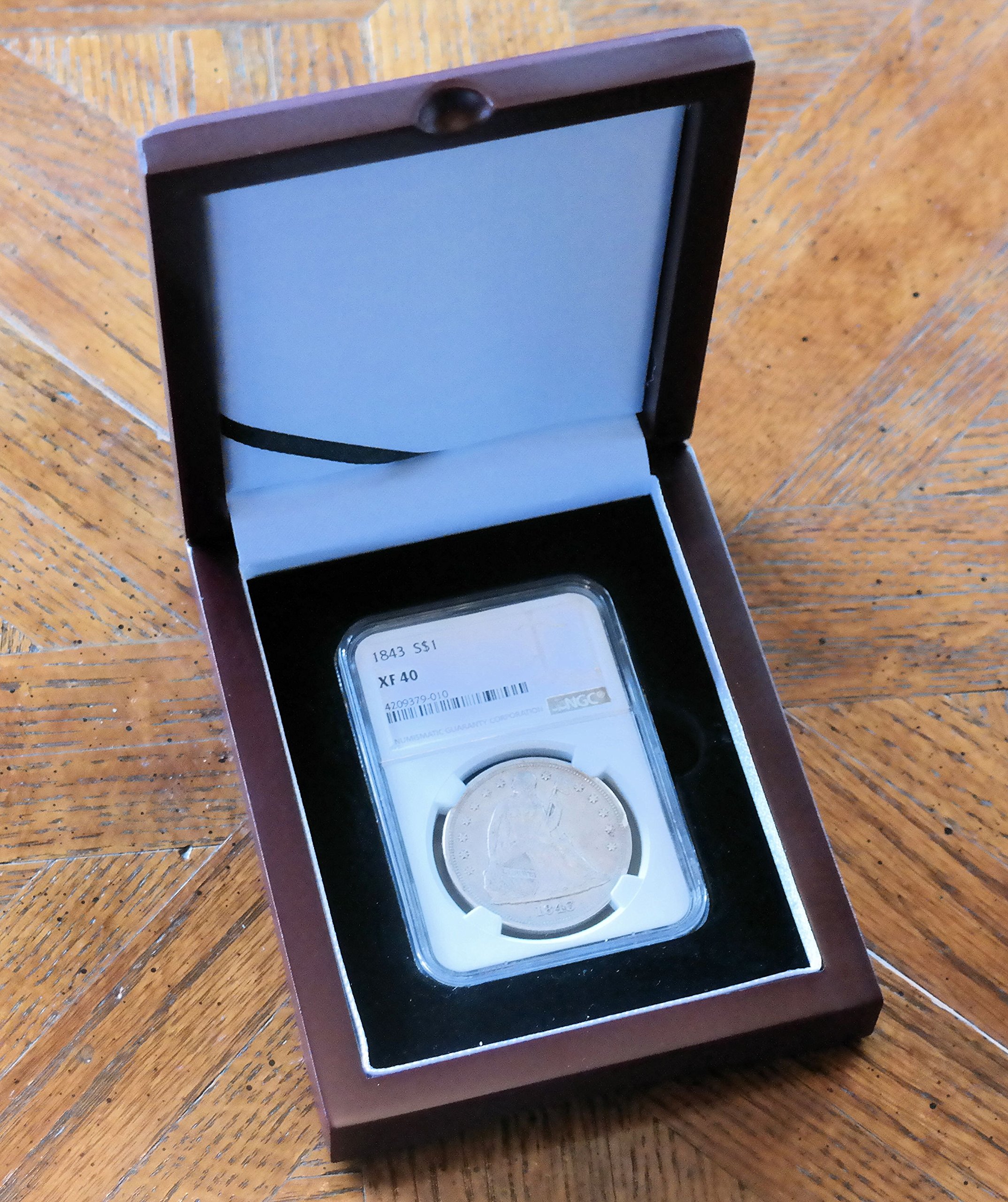 Guardhouse Wood Display Box For NGC/PCGS/Premier/Little Bear Elite ...