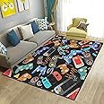 Amazon.com: Video Game Rugs Carpets Gameing for Kids Teen Boy Room ...