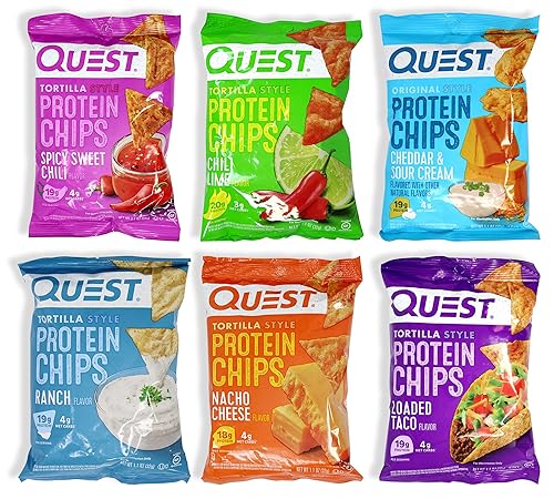 Niro Assortment | Quest Tortilla Style Protein Chips - 6 Flavors of ...