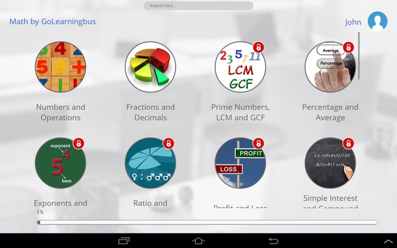 Learn Math via videos by GoLearningBus:Amazon.com:Appstore for Android